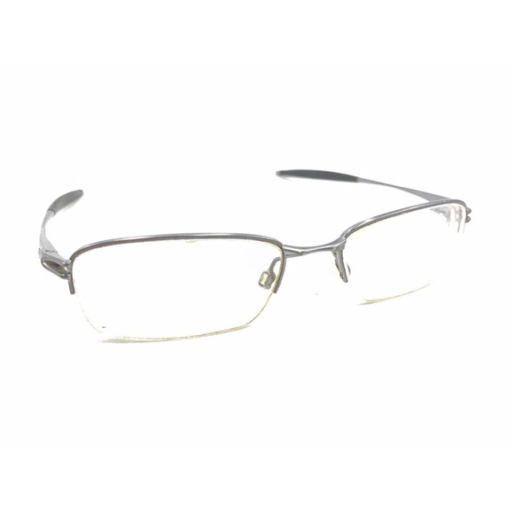 Oakley | Accessories | Oakley Valve Ox3930253 Brushed Chrome Silver Half Eyeglasses Frames 538 ...